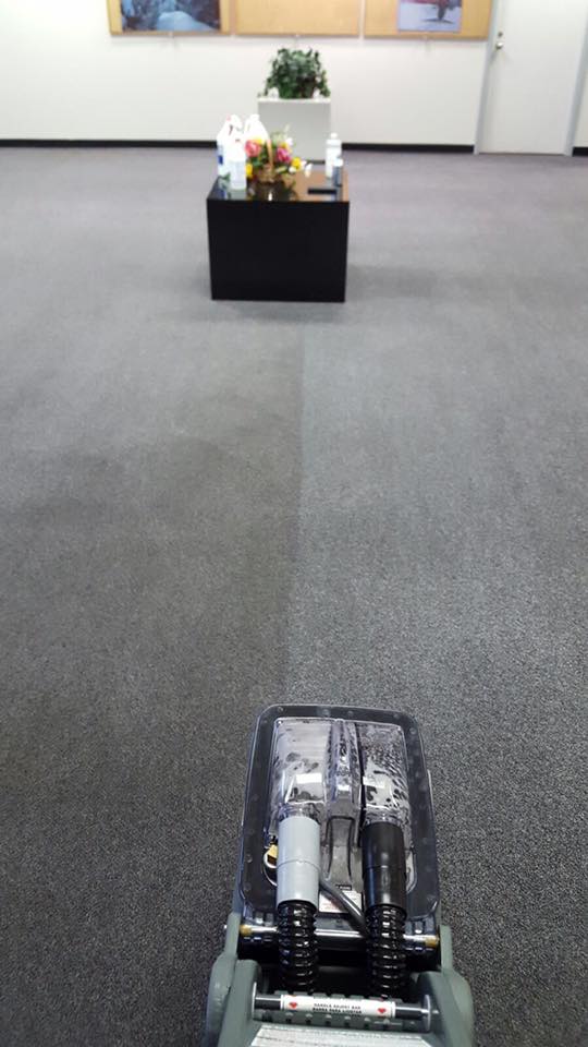 Extremely Dirty Office Carpet - DryMaster Systems, Inc.